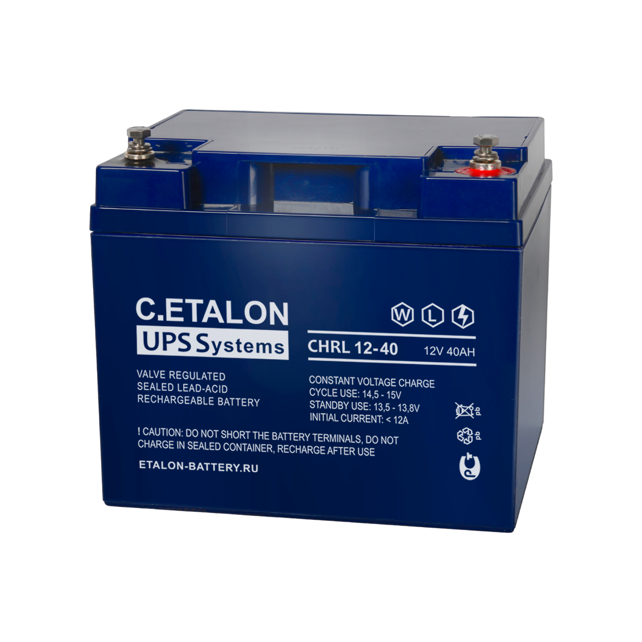 Аккумуляторная батарея ETALON CHRL 12-40