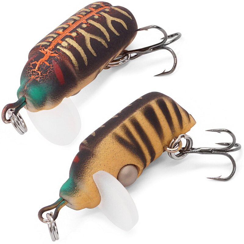 Воблер Kosadaka Bronzovka 25F, плав, 25мм, 1.7г, 0-0.2м, цв. L19