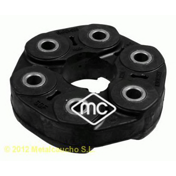 METALCAUCHO 00925 (26111204294 / 26111207785 / 26111225624) муфта кардана BMW (БМВ) e28 / e34 / e30 / e36 мал (без болтов)