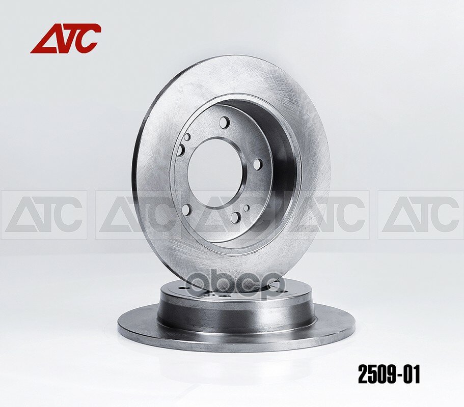 Диск тормозной CRETA 16- 2WD задний d262 (ATC) ATC250901 АТС арт. АТС250901