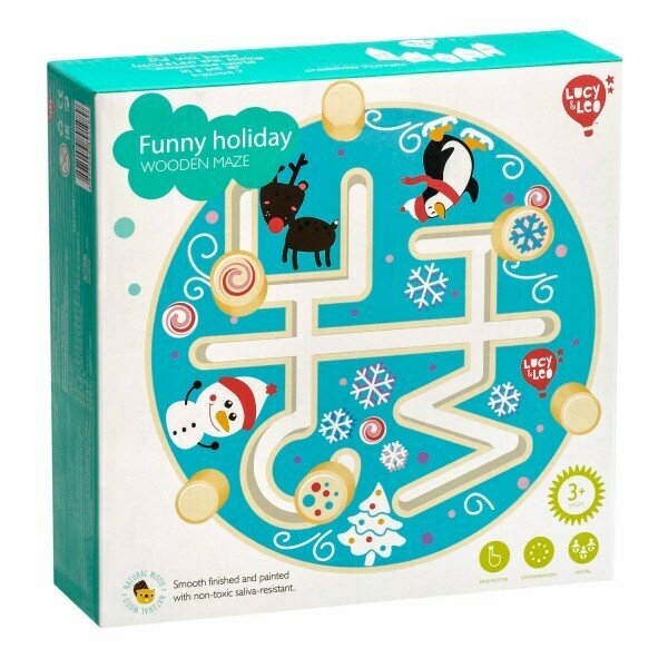Игрушка Lucy&Leo Лабиринт Веселые каникулы, арт. LL199