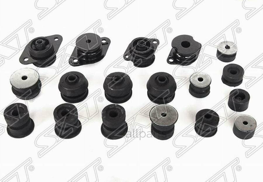 SAT ST-LC-PR95 Опоры рамы кузова (комплект) TOYOTA LAND CRUISER PRADO рестайлинг ##J9# 99-01