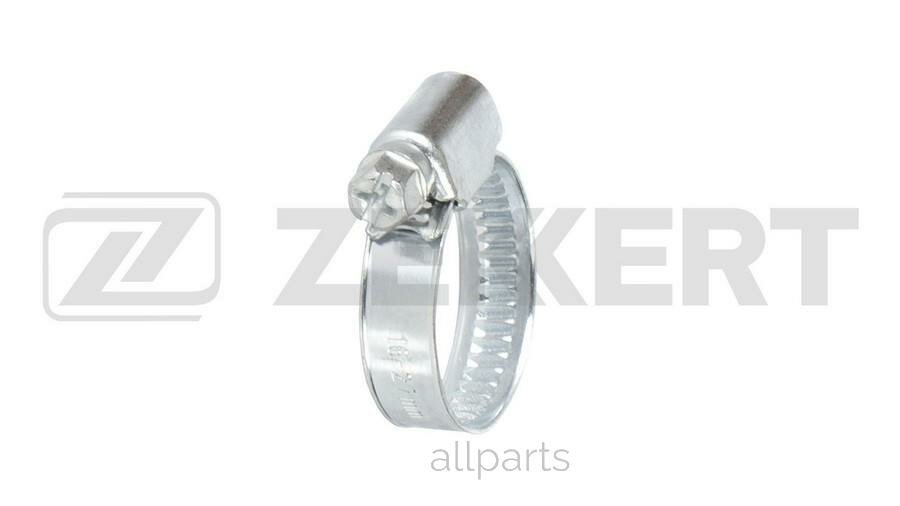 ZEKKERT BE-5011 Хомут зажимной 16-27 мм (оцинк. сталь)
