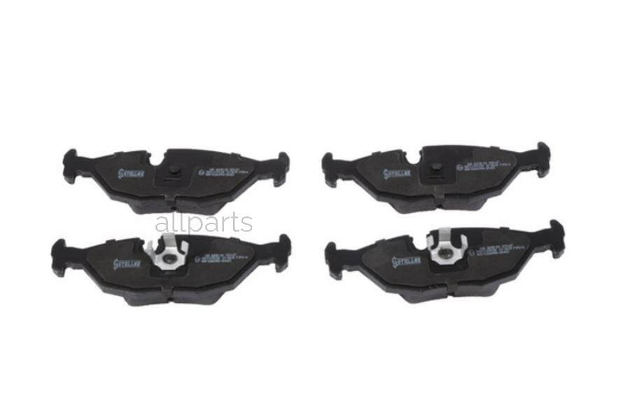 STELLOX 166000BSX колодки диск/ з! с антискрип. пл.\ BMW E30 2.7/1.6i/1.8i/2.0i/2.3i/2.5i/2.4D/TD 82-94