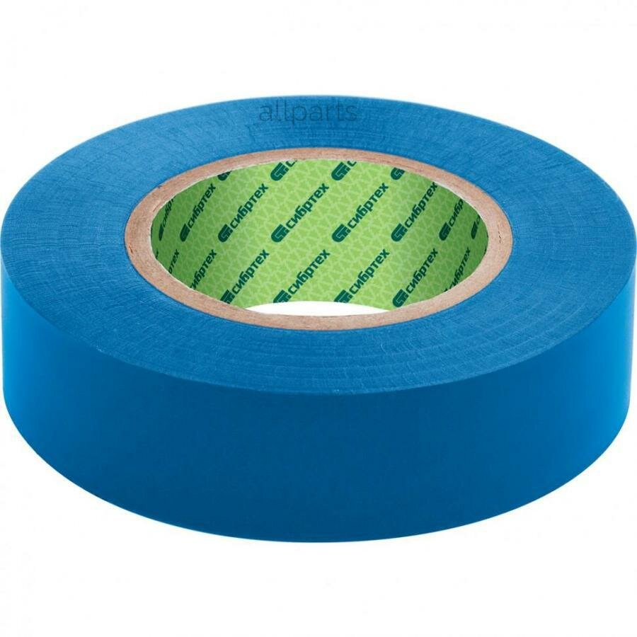 СИБРТЕХ 88787 Изолента ПВХ 15 мм x10 м синяя СИБРТЕХ 88787