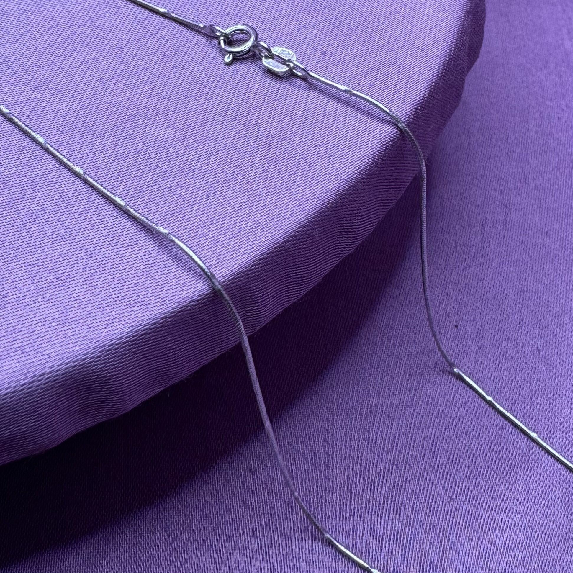 Цепь серебро, 925 проба, родирование