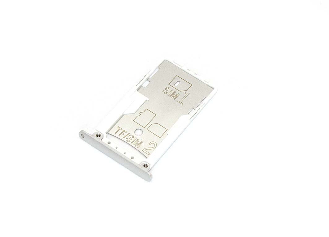 Лоток SIM-карты для Xiaomi Redmi Note 3 серебристый