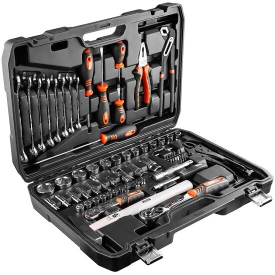 Набор инструмента Wester WT072 универсальный 1/4' 1/2'DR 72 предмета