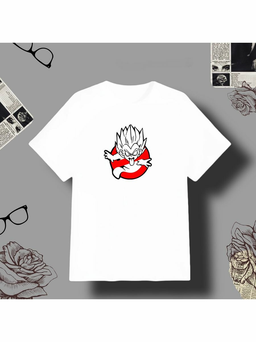 Футболка аниме драконий жемчуг привидение