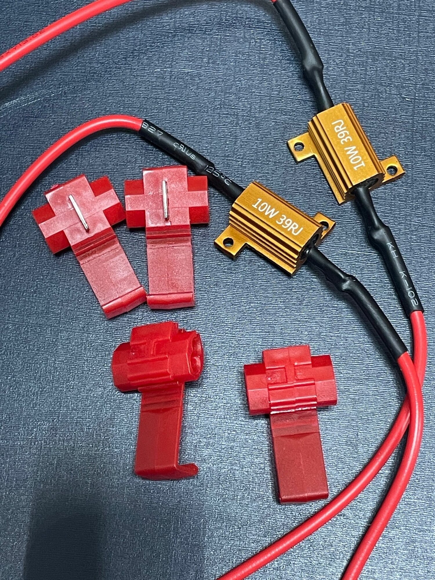 Нагрузочный резистор 10W39RJ (2шт). обманка / сопротивление для фар