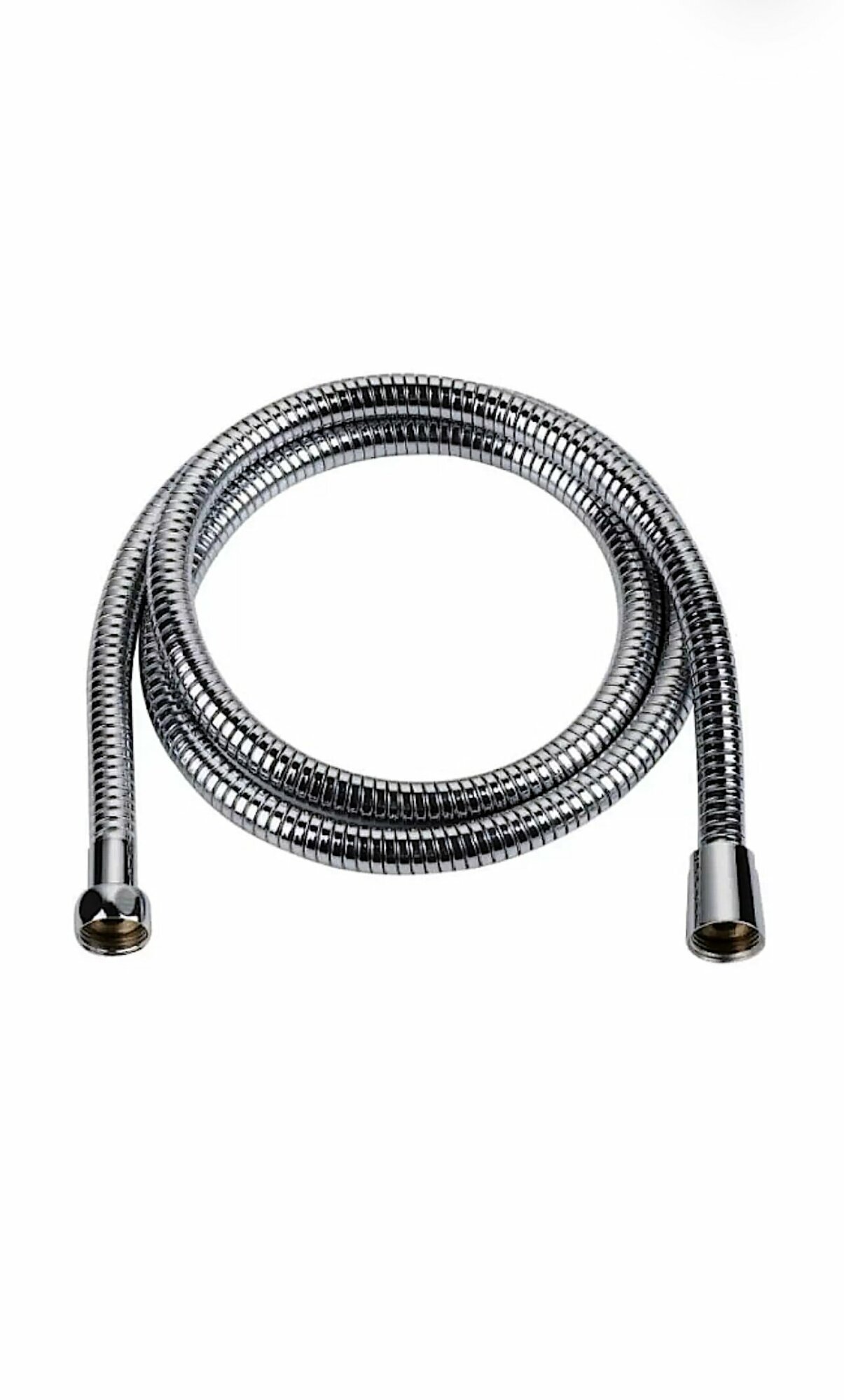 Силиконовый шланг для душа хром, Г1/2"хГ1/2", 1,75 м Brauseschlauch
