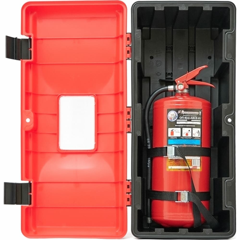 Универсальный ящик под огнетушитель Partex от 2 до 8 кг, стяжная стропа НФ-00000274-2