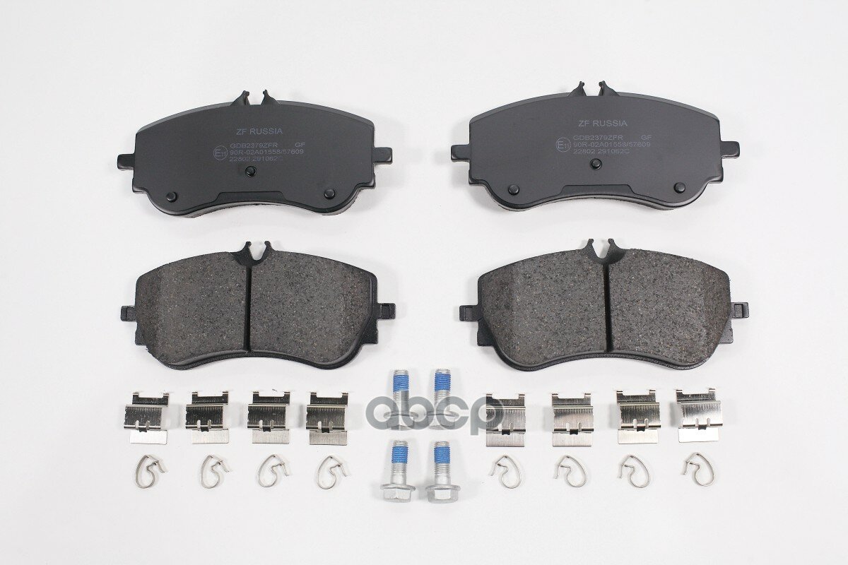 Колодки тормозные дисковые ZF Russia арт. GDB2379 ZFR
