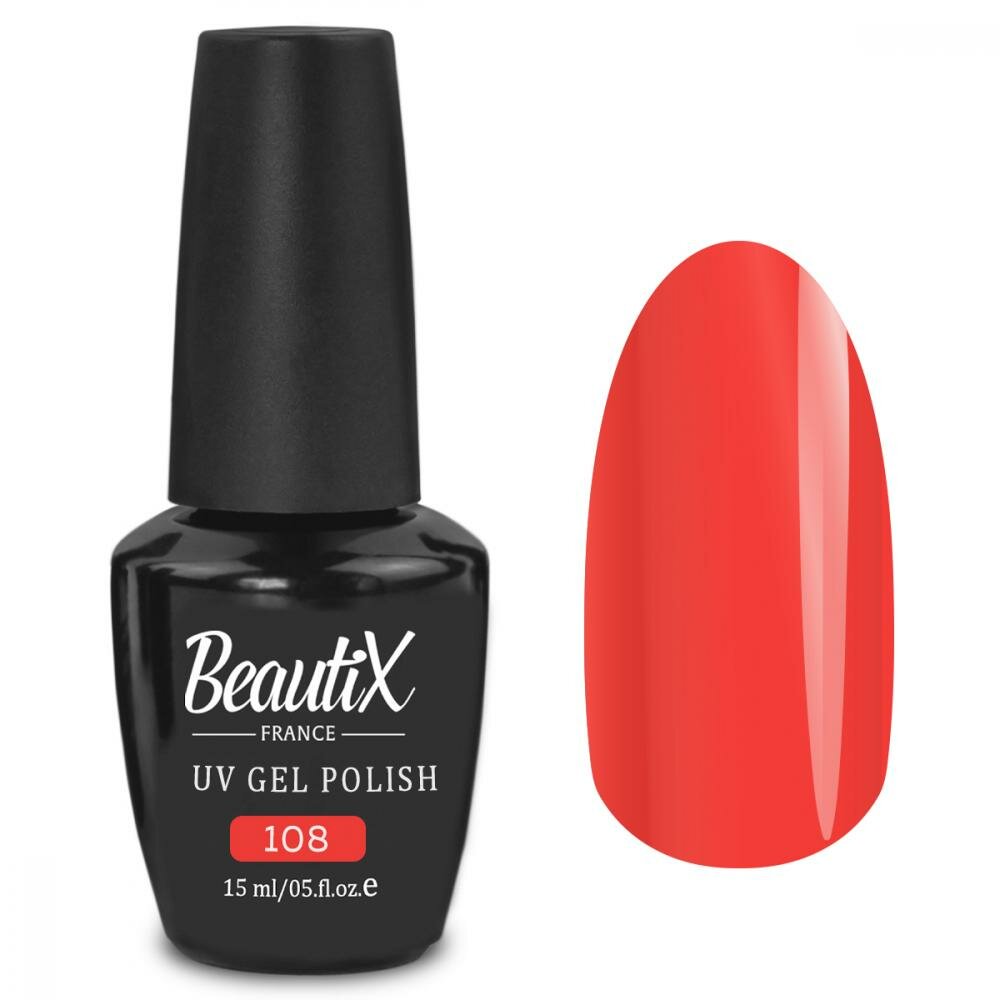 Beautix Гель-лак UV Gel Polish, 15 мл, 108