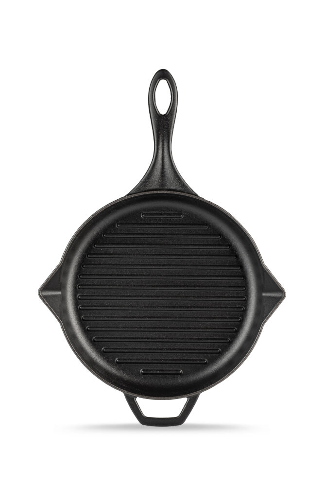 Круглая сковорода-гриль HS Y GTV 28 BLACK MAT