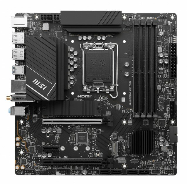 Материнская плата MSI PRO B760M-A WIFI DDR4