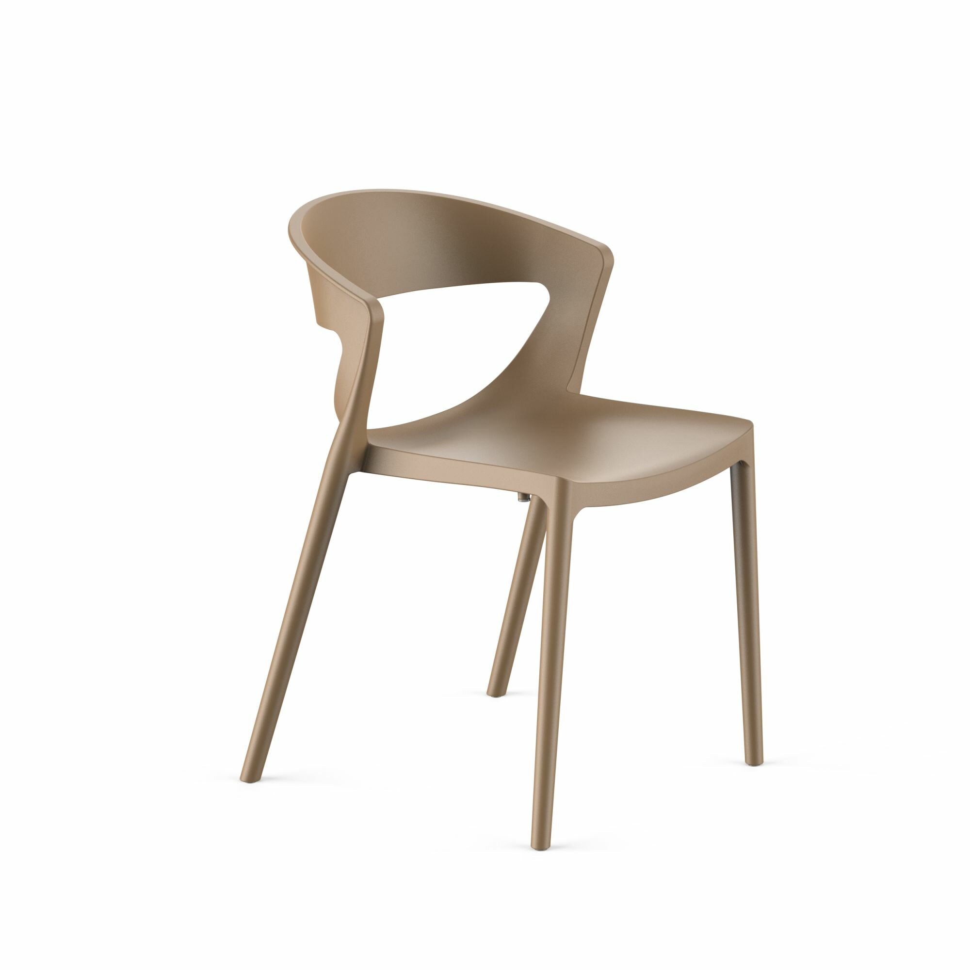 Стул в современном стиле мод. Лилит бежевый, 4 шт. в комплекте