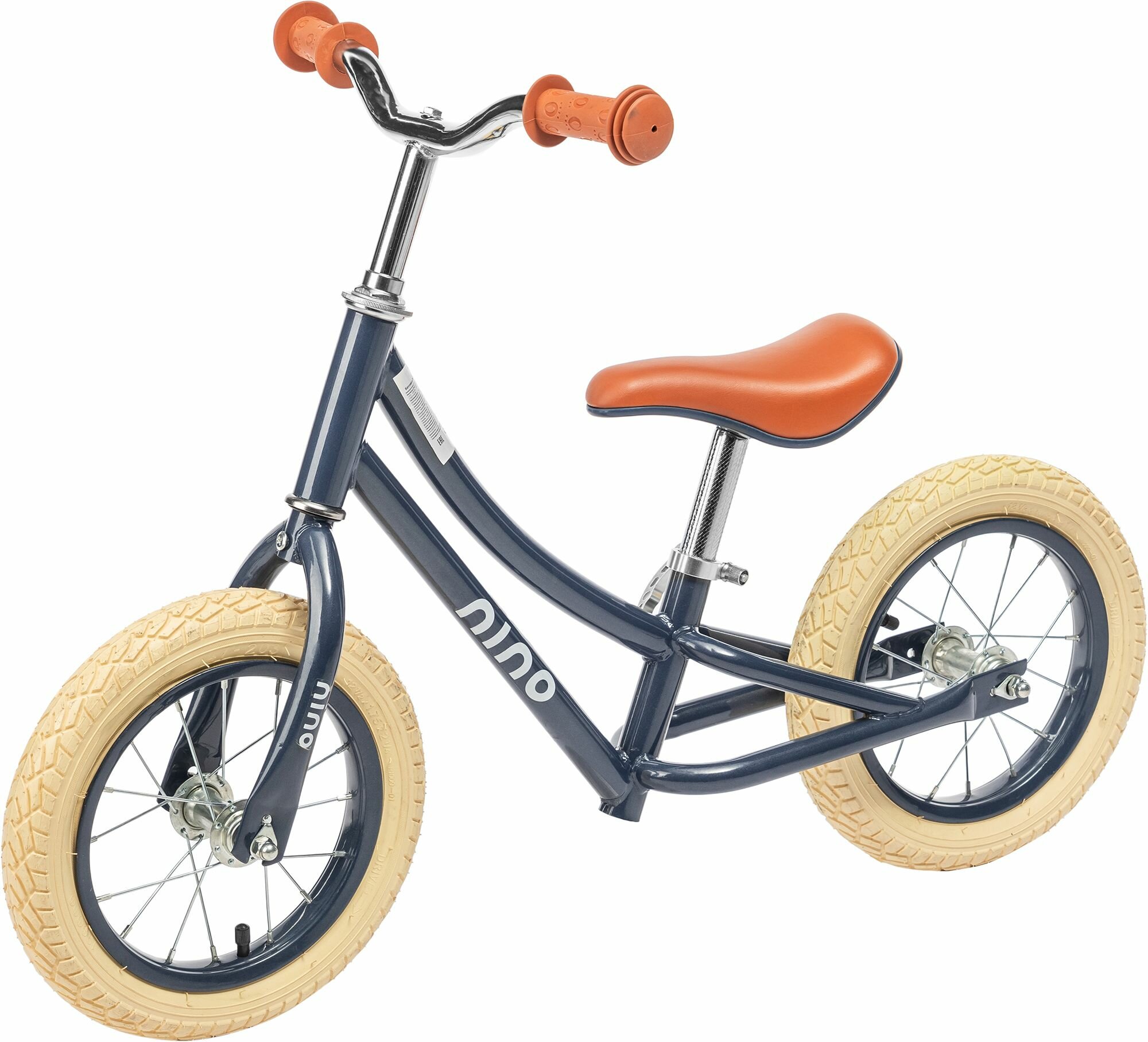 Беговел детский от 3 лет NINO Prestige, темно-синий