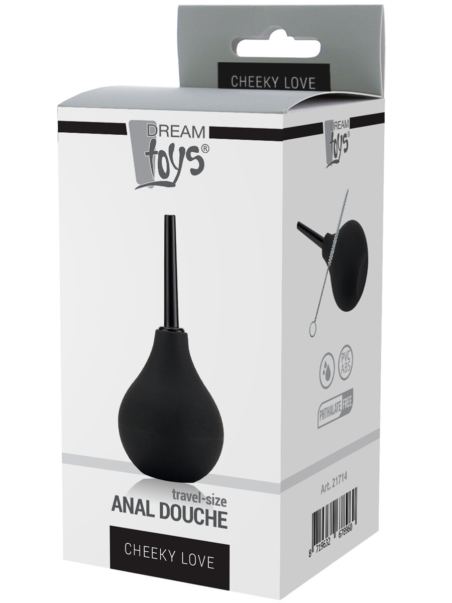 Гигиенический анальный душ, объем 89мл, ПВХ + АБС пластик, 13.4cm * 0.6cm