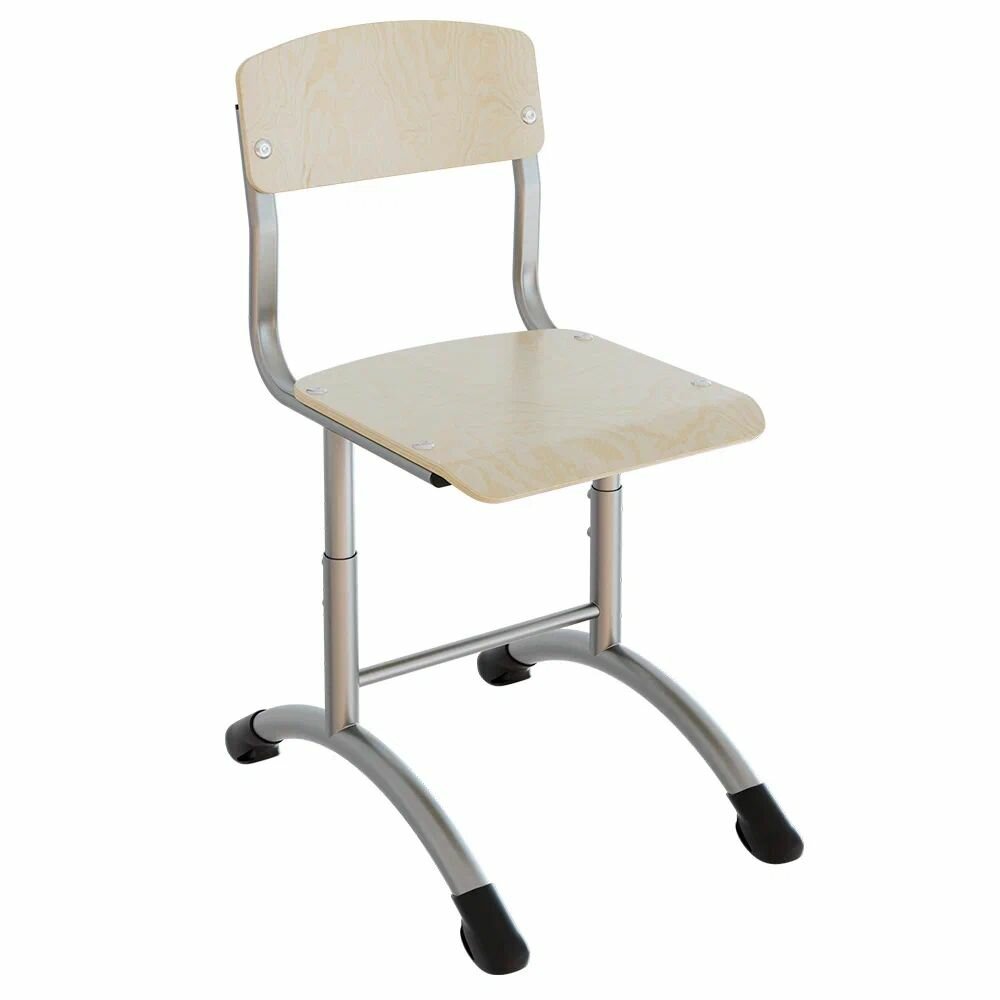 Стул школьный со спинкой сигма 1шт деревянный