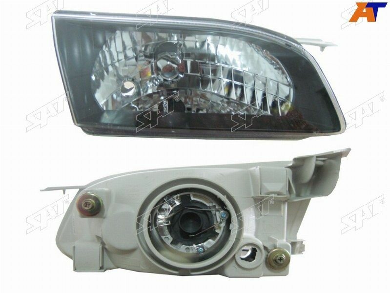 . SAT Фара для TOYOTA COROLLA 97-00 правая черный хрусталь