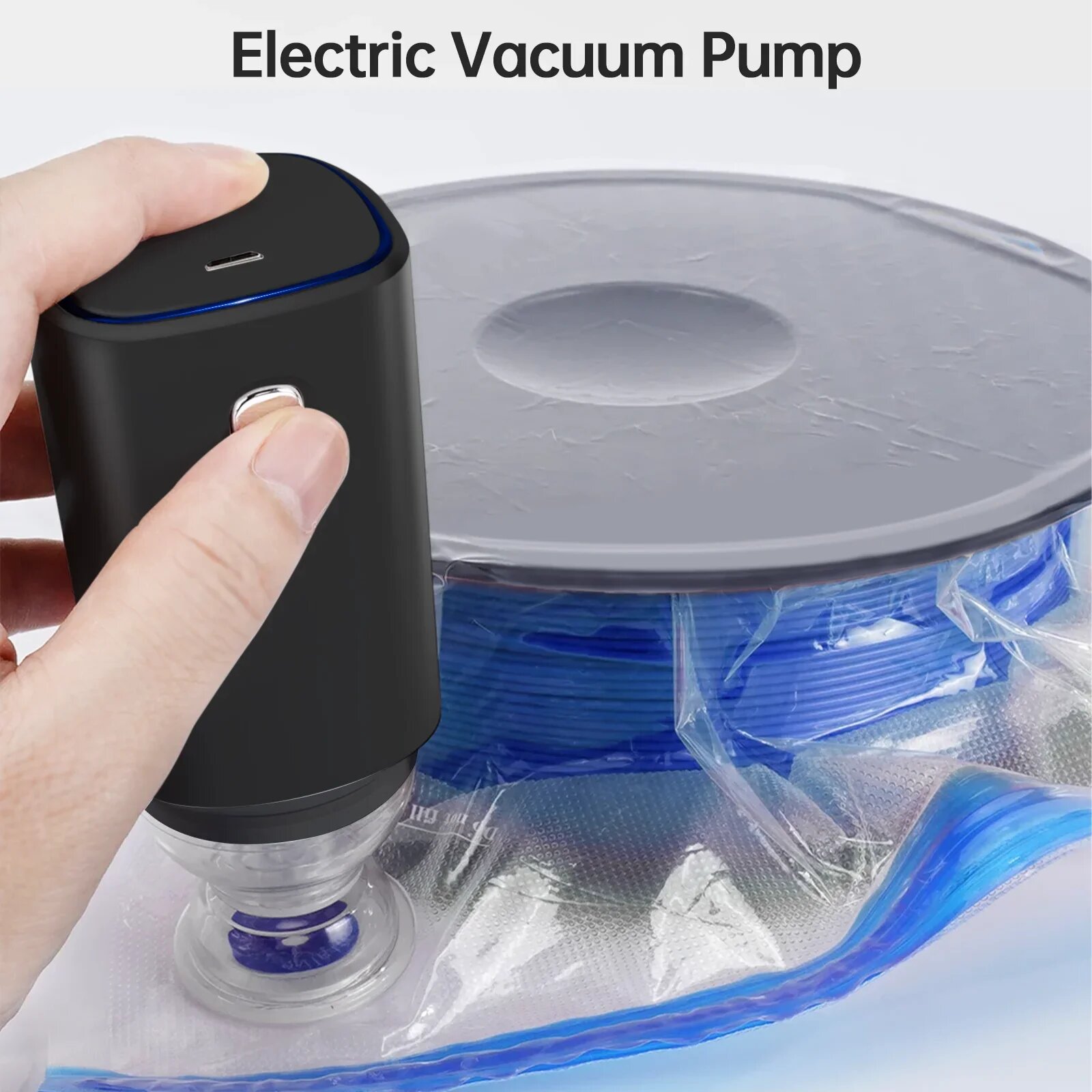 KLIPPER Сушилка для 3D-филамента Синий, 10 Bags-Auto Pump — фото 1