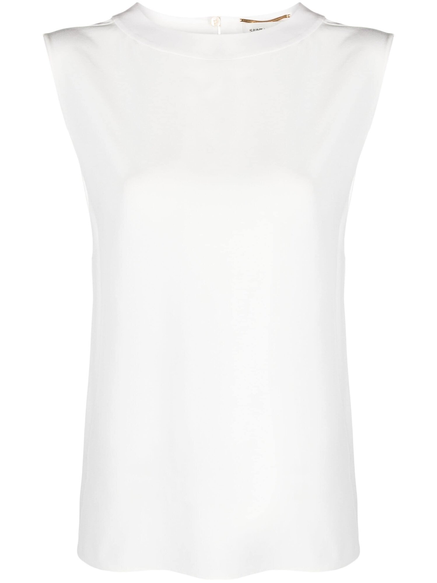 Топ Sleeveless satin tank top