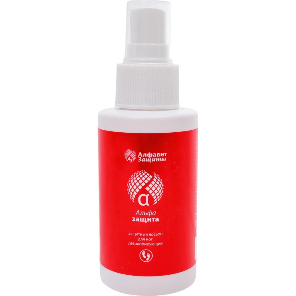 Защитный лосьон для ног Алфавит Защиты 100 мл 717