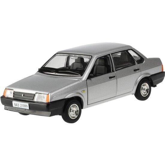 Машина металлическая Технопарк VAZ-21099-S LADA 21099 со светом и звуком 18,5 см