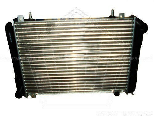 Радиатор охлаждения для а/м газ 3302 рамка алюм. 2-ряд. прамо (3302-1301012)