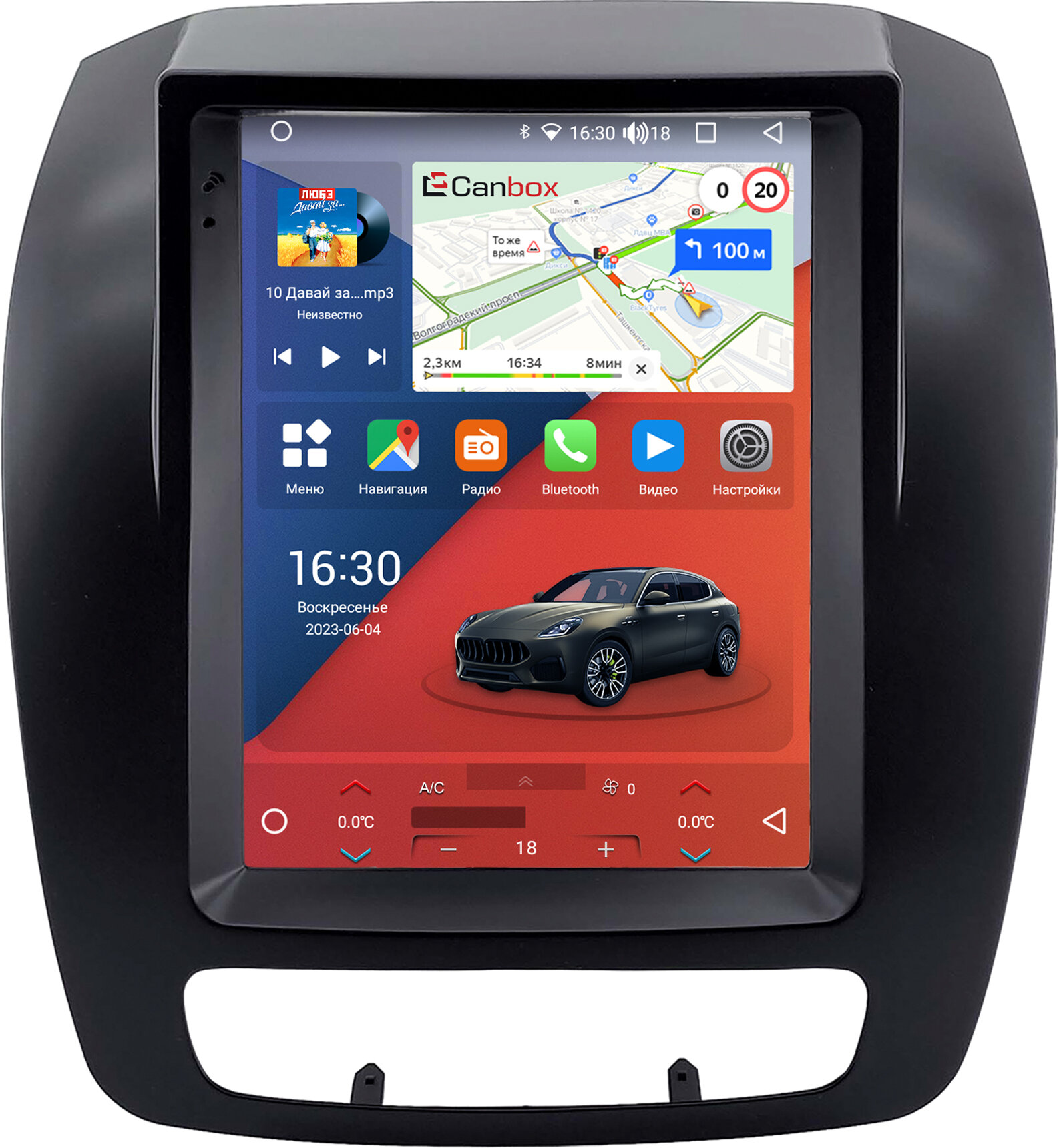Штатная магнитола Kia Sorento 2 2012-2021 Canbox H-Line (Tesla) 9.7" 4/32 5621-1312-59 Android 10 (4G-SIM, DSP, QLed)