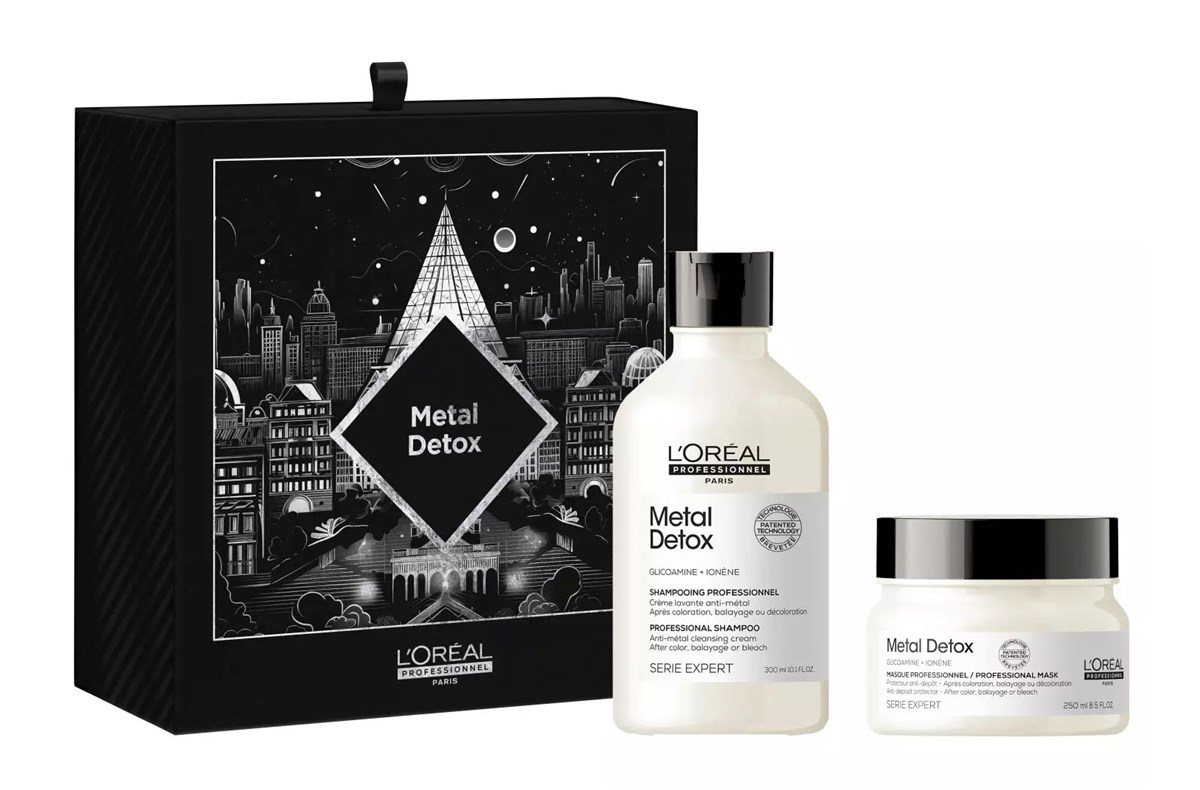 Набор L'Oreal Professionnel Metal Detox Spring Set, Набор: шампунь, 300 мл + маска, 250 мл