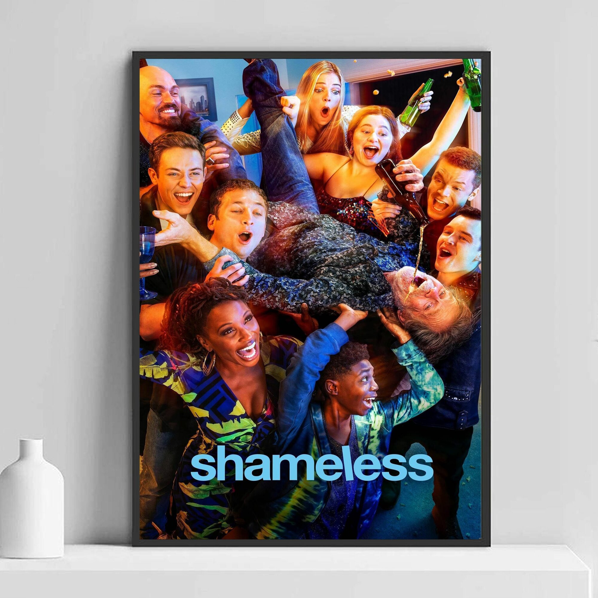 Киноплакат Бесстыжие/Shameless, без рамы, размер A3