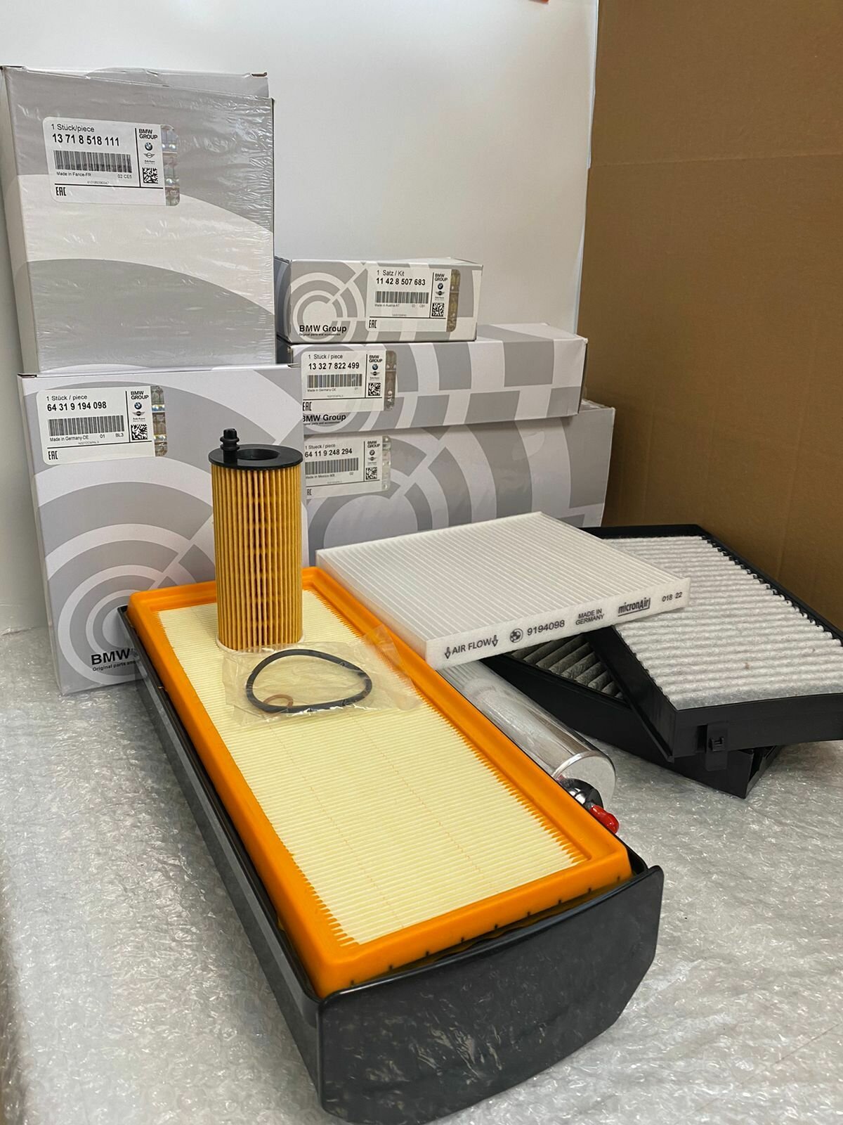 Комплект фильтров для ТО BMW БМВ X5 F15 , X6 F16