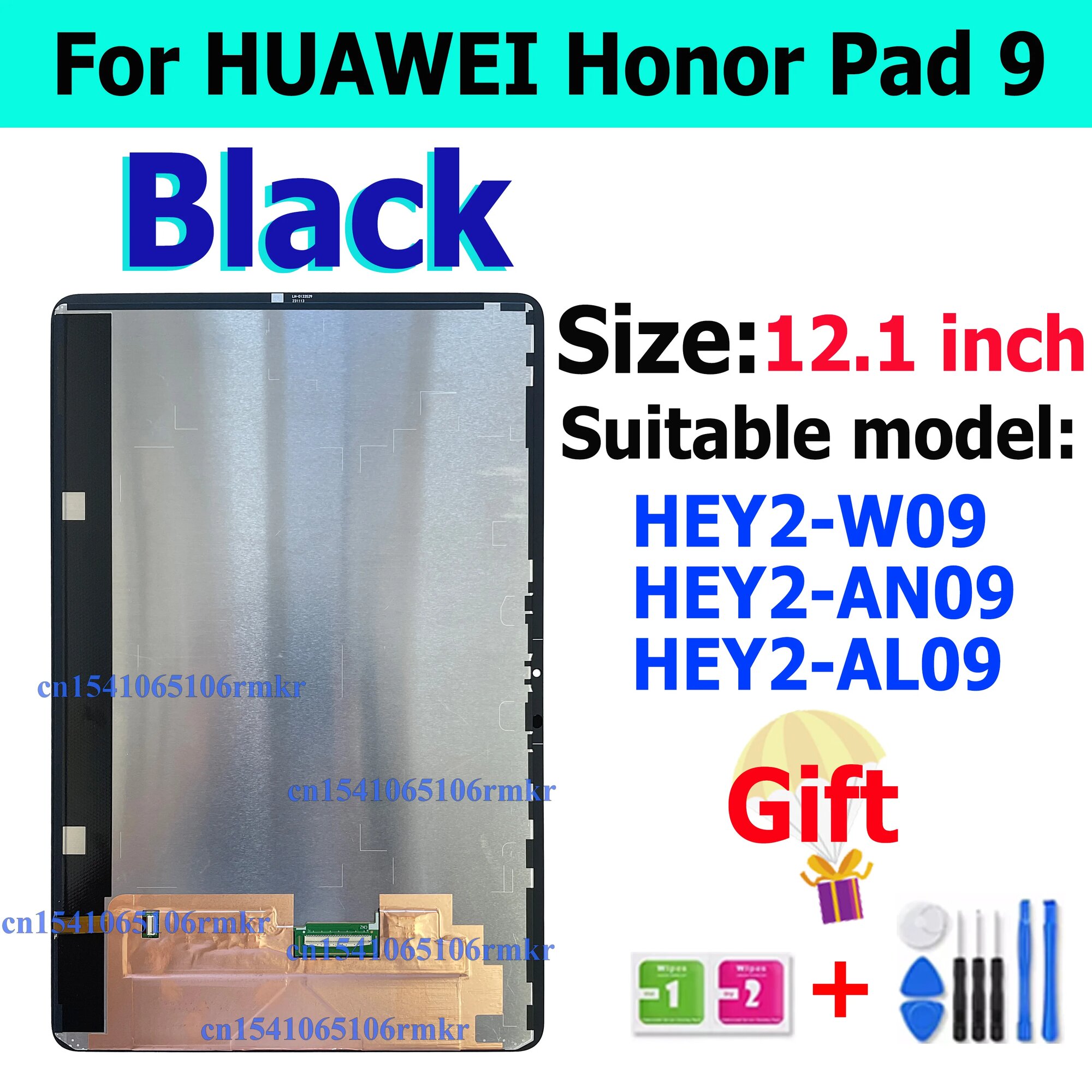 ЖК-панель для Huawei Honor Pad 8/Pad 9 YLLMAOO Pad 9 HEY2