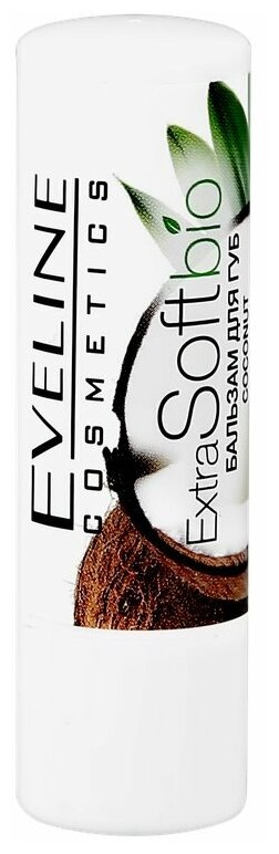 Бальзам для губ Eveline Extra Soft Bio Coconut