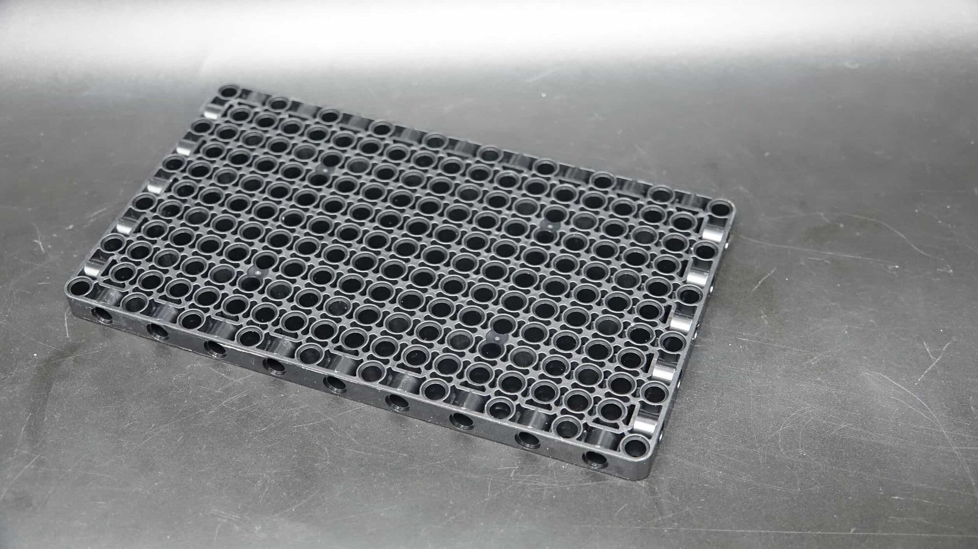 Панель для конструктора, робототехника 39369 Technic 11x19x1, Черная