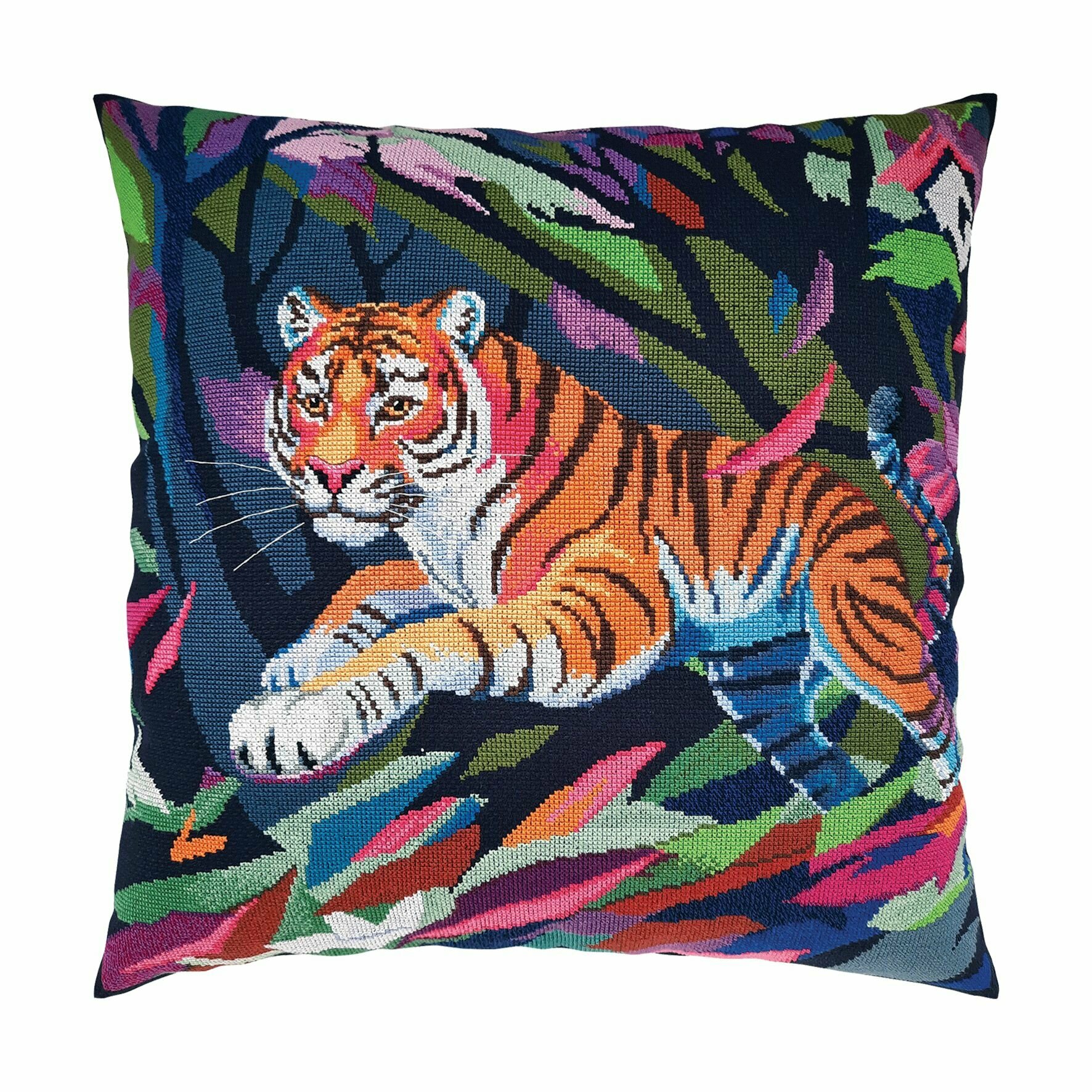 Набор для вышивания Бенгальский тигр (40 x 40 см.) / РТО CUX096