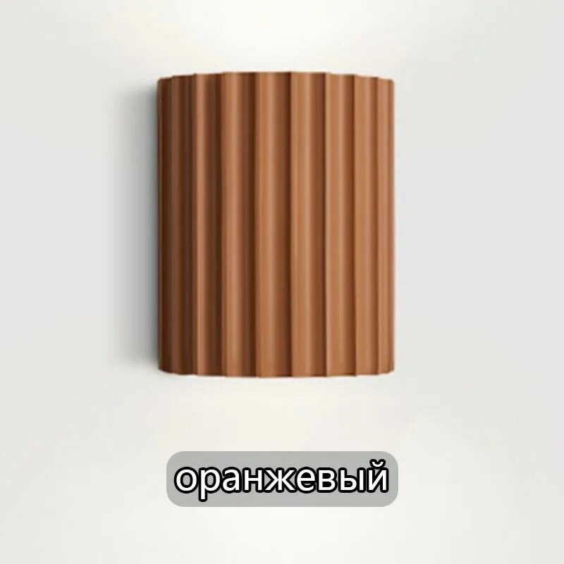 Настенный светильник macaron в скандинавской спальне