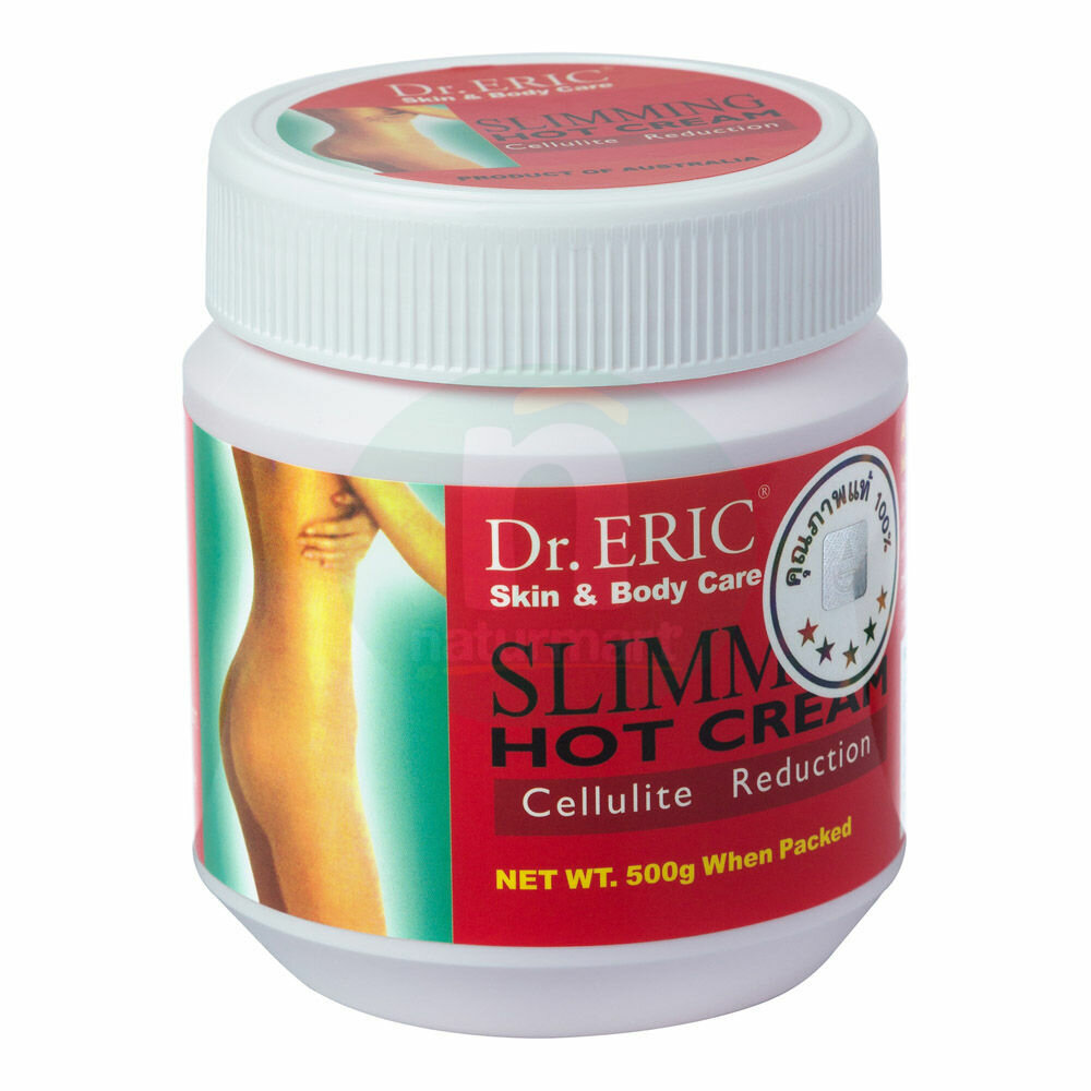 Dr.Eric Антицеллюлитный разогревающий крем для тела Dr. Eric Slimm Hot Cream Cellulite Reduction, 500гр.
