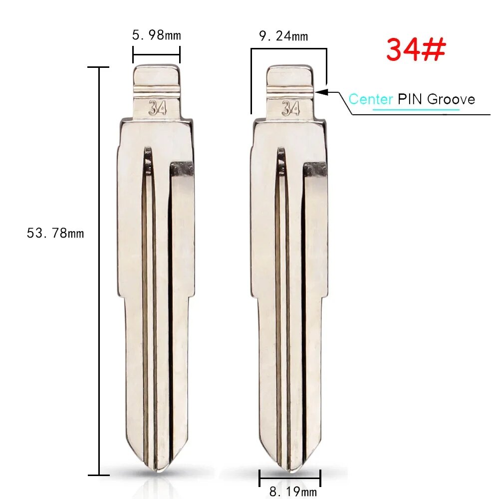 KEYYOU для Hyundai Tucson акцент, Гетц Matri Sonata Santa fe Kia HYN14RFH KD Flip Key Blade 08 #15 #28 #29 #36 #50 #97 #33 #34 # NO.34