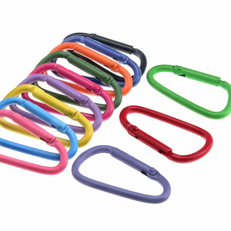 5-20 шт./лот, карабин из алюминиевого сплава, пряжка для кемпинга, пряжка для рюкзака, подвесная пряжка для бутылки с водой, карабин Keychai