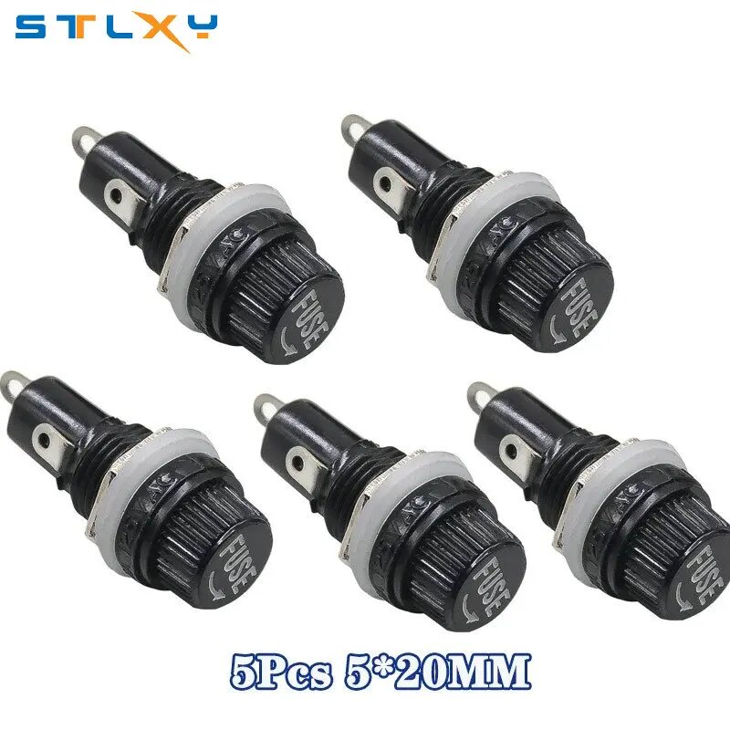 Держатели предохранителей STLXY 5x20, 5 шт.