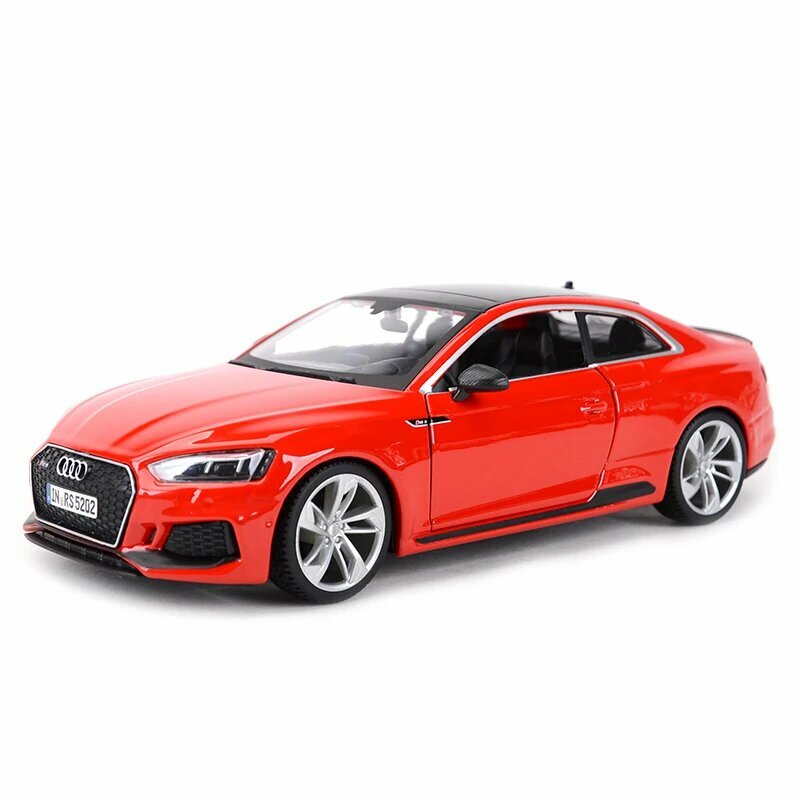 Bburago 1:24 Audi RS 5 Coupe красная модель авто Красный, Red