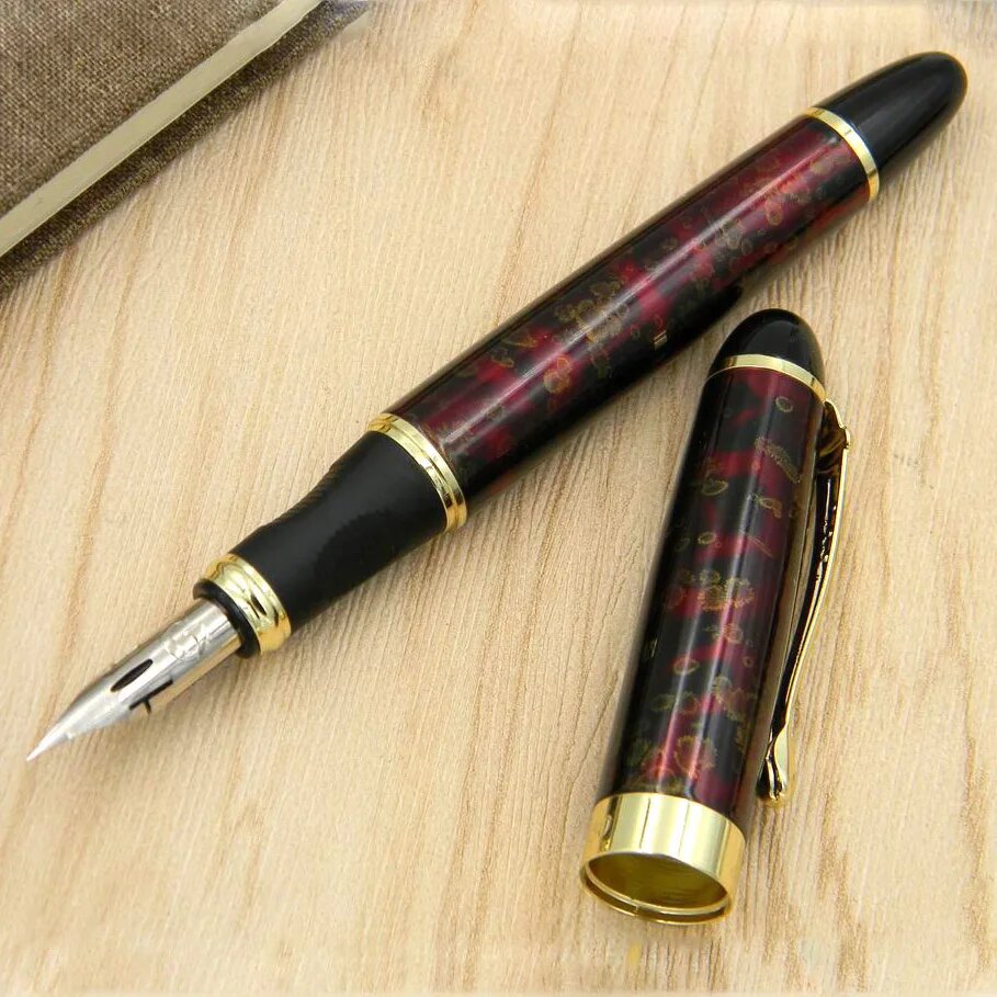 JINHAO 450G золотая каллиграфическая ручка ice red