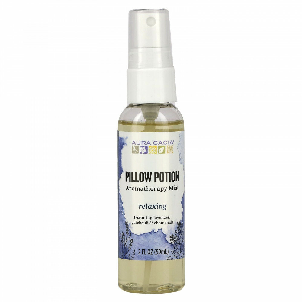 Aura Cacia, Plow Potion, ароматерапевтический спрей, расслабляющий, 59 мл (2 жидк. унции)