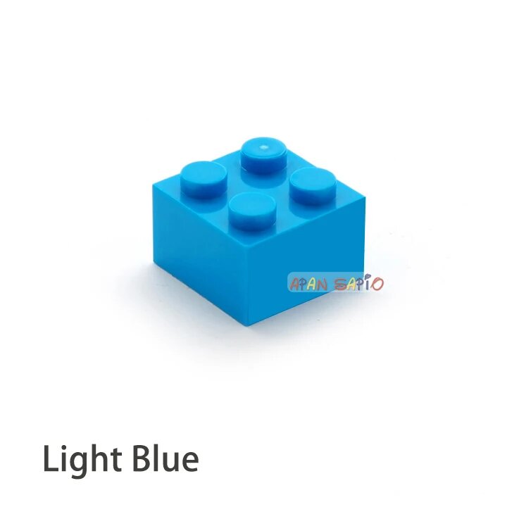 Лего Конструктор Light Blue 60pcs