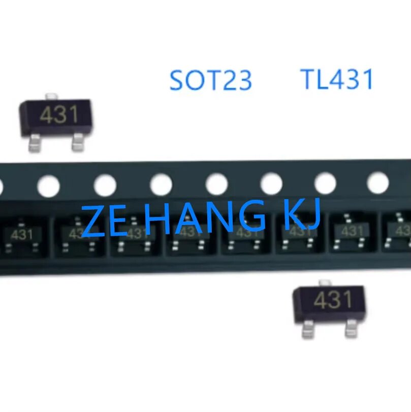 50 шт. TL431 SOT23 Совершенно новые аксессуары