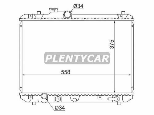 Радиатор suzuki swift Sat SK0008 Suzuki: 1770063J30 17700-63J10 1770062J10 17700-62J00