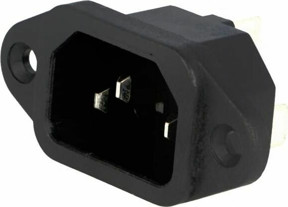 Разъем ADAM IEC-A-2 Разъем IEC 60320 питания AC C14 (E) гнездо "папа" 1шт